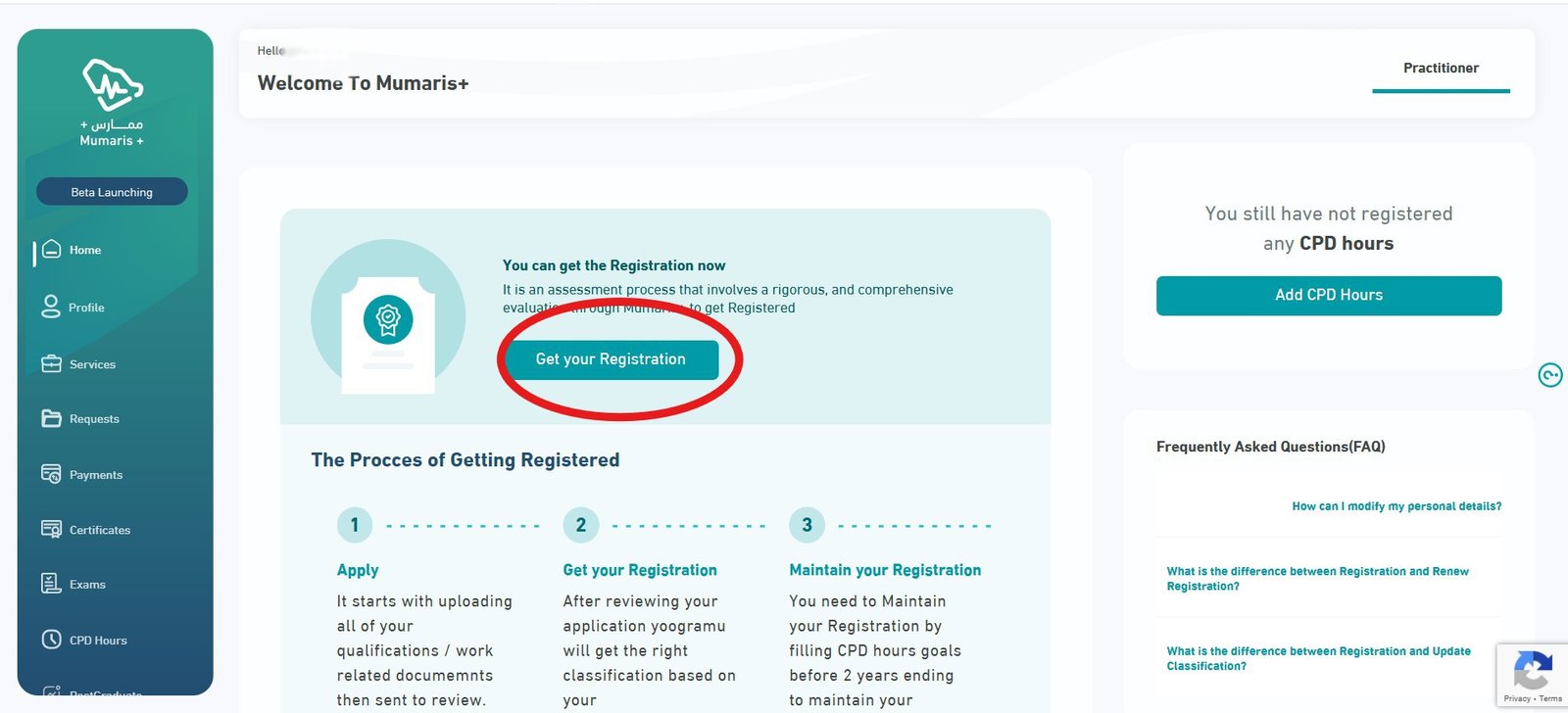 How to get the Saudi Arabia SCFHS Classification and Registration ...